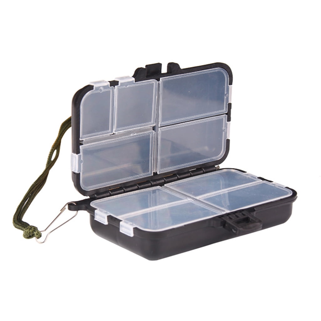 Sardfxul Double-sided 9 Compartments Fishing Tackle Box Bait Lure Hooks ...