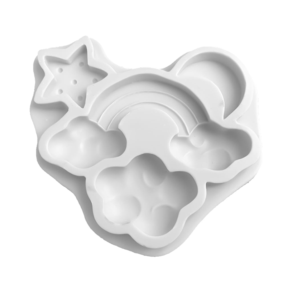 Sardfxul Moon Chocolate Silicone Molds for DIY Cake Decoration Cupcake ...