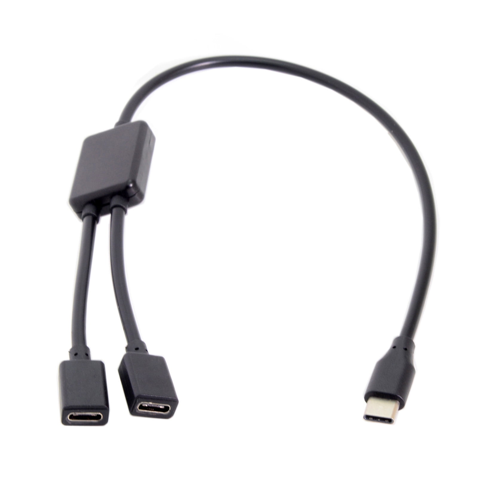 Sardfxul USB C Male to Dual USB C Female Splitter Hub Convter Adapter ...