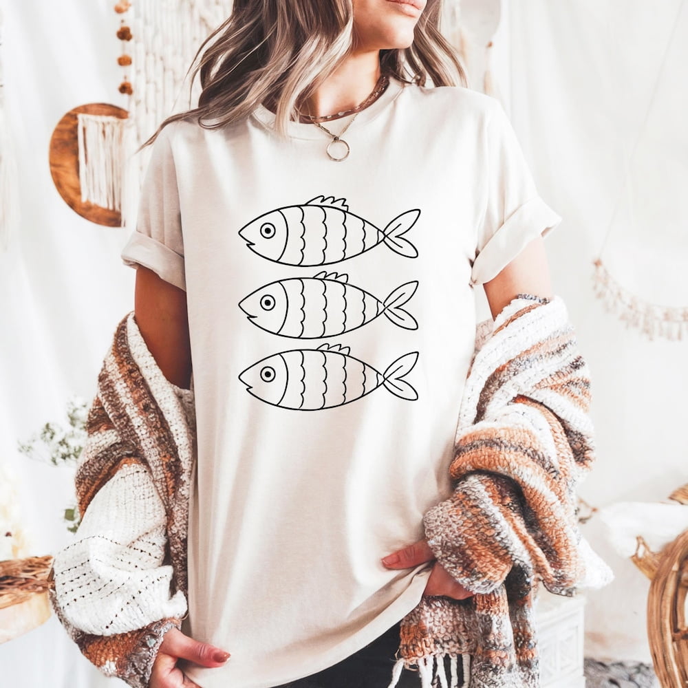Sardine Shirt Tinned Fish Fisherman, Coastal Granddaughter, Downtown ...