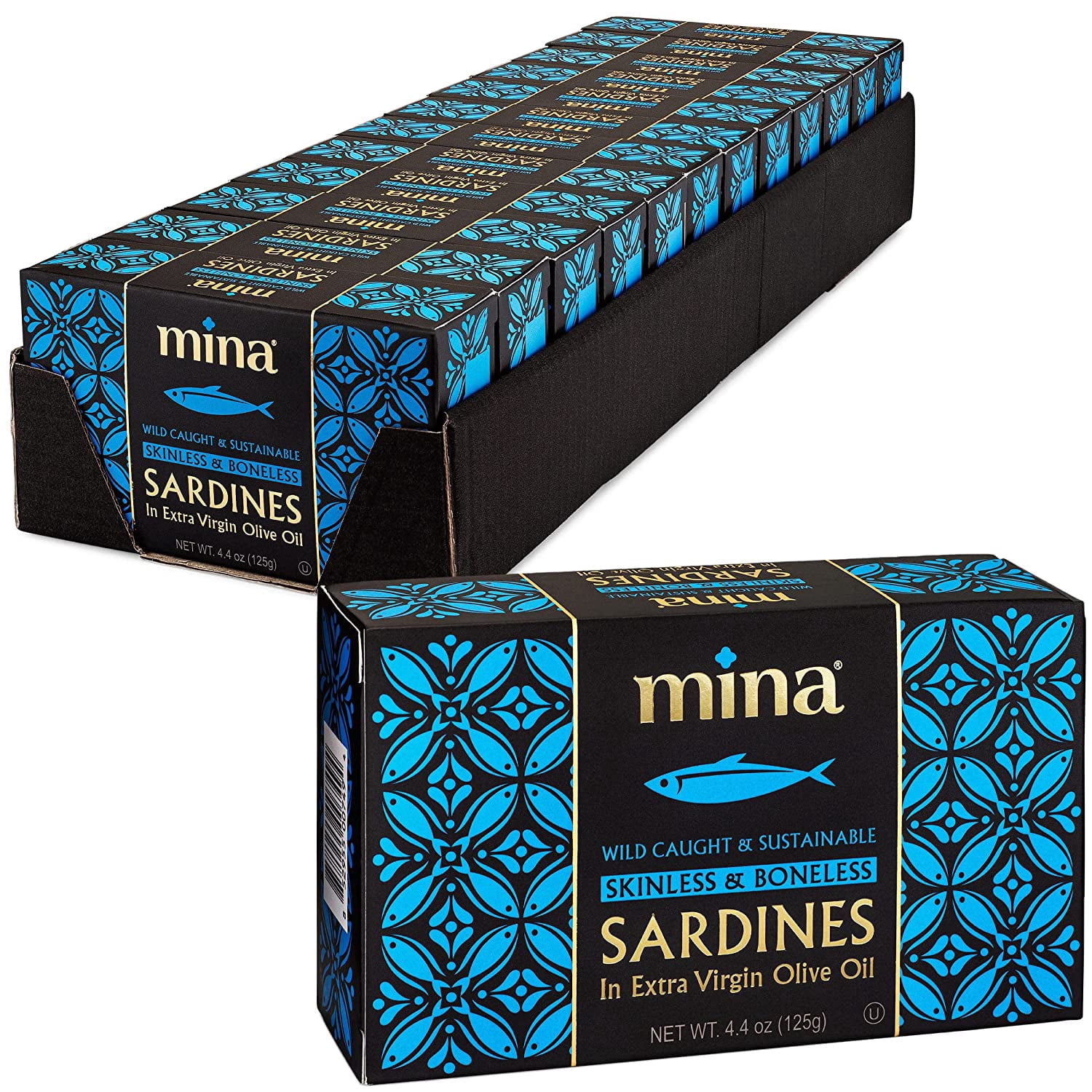 Sardines, Skinless & Boneless Sardines in Extra Virgin Olive Oil ...