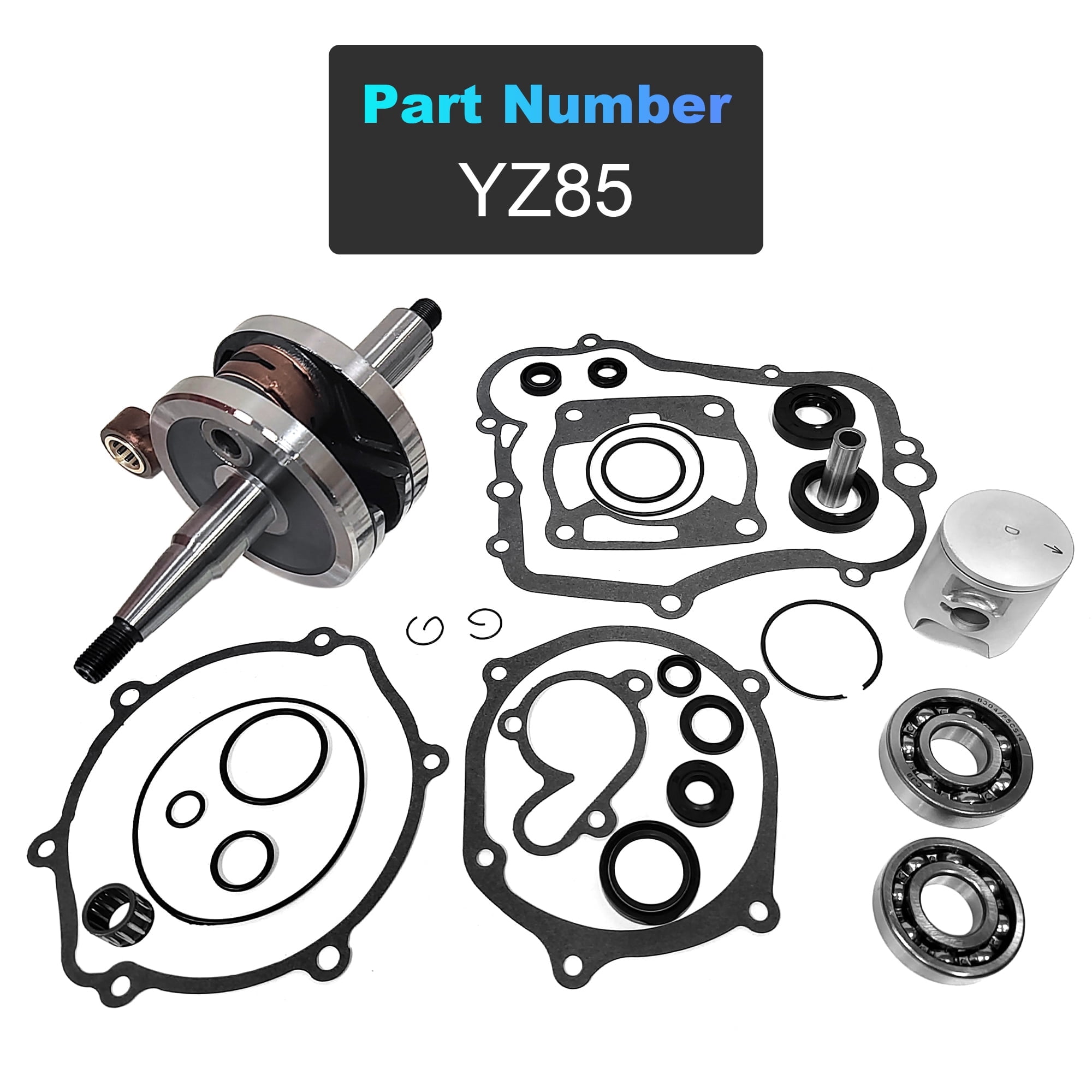 Saree Complete Engine Rebuild Kit Including Crankshaft Gaskets and ...