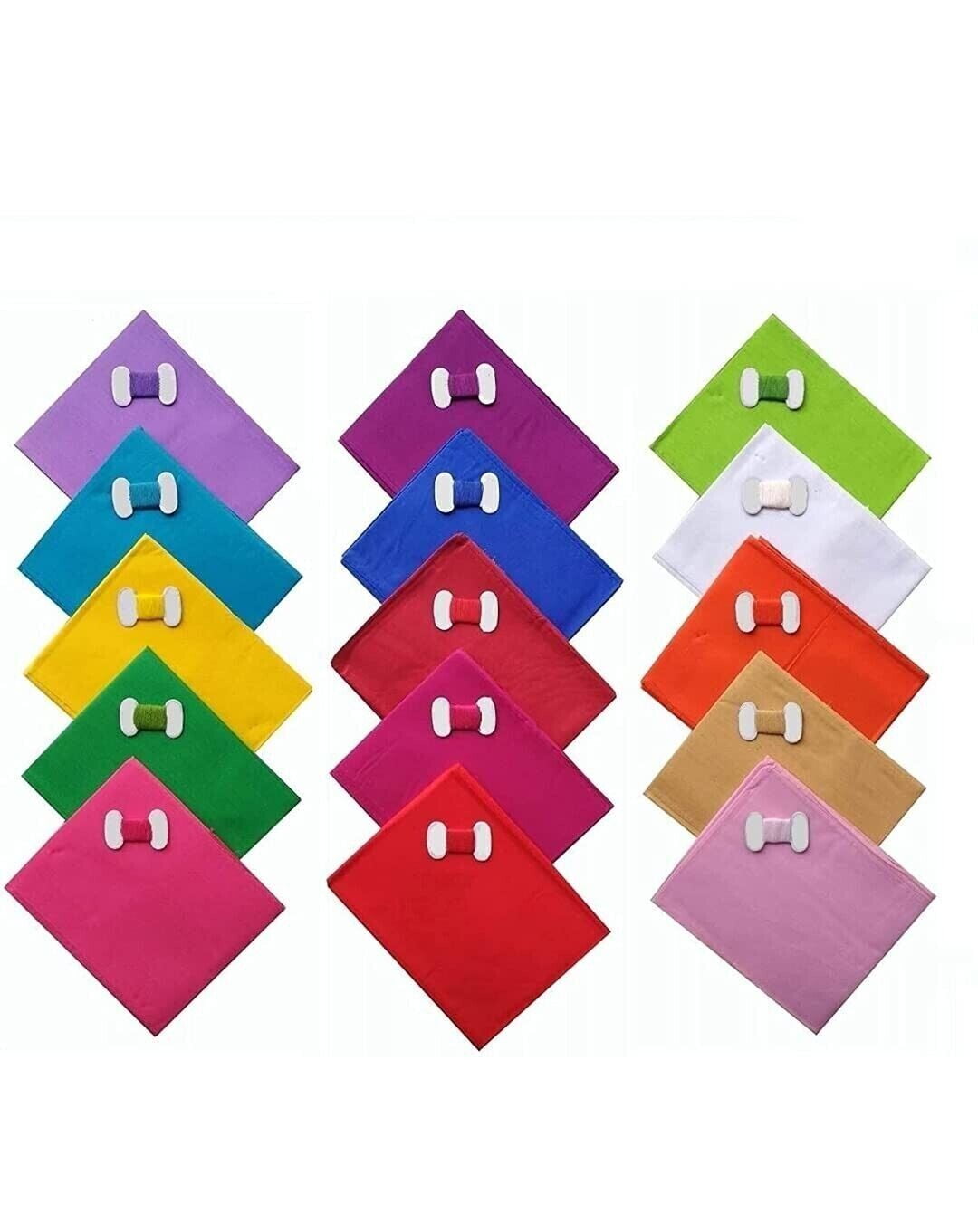 Saree Fall Cotton Saree Falls with Thread pack of 12 Assorted color ...