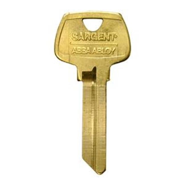 Sargent 6 Pin Key Blank with HDH Keyway - Walmart.com