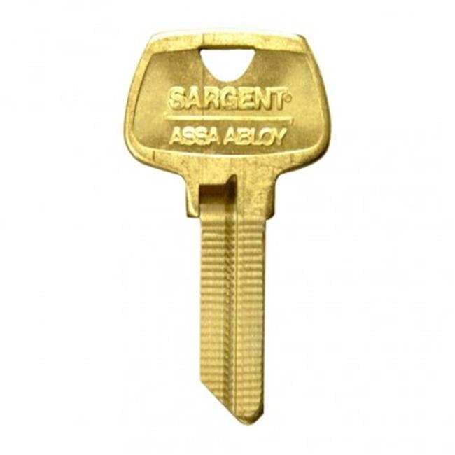 Sargent 6 Pin Key Blank with HF Keyway - Walmart.com