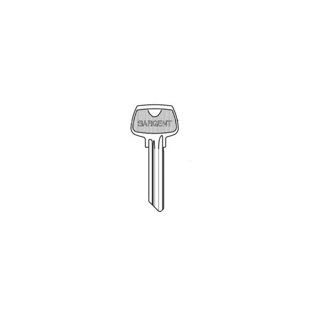 Sargent 6 Pin Key Blank with LH Keyway - Walmart.com