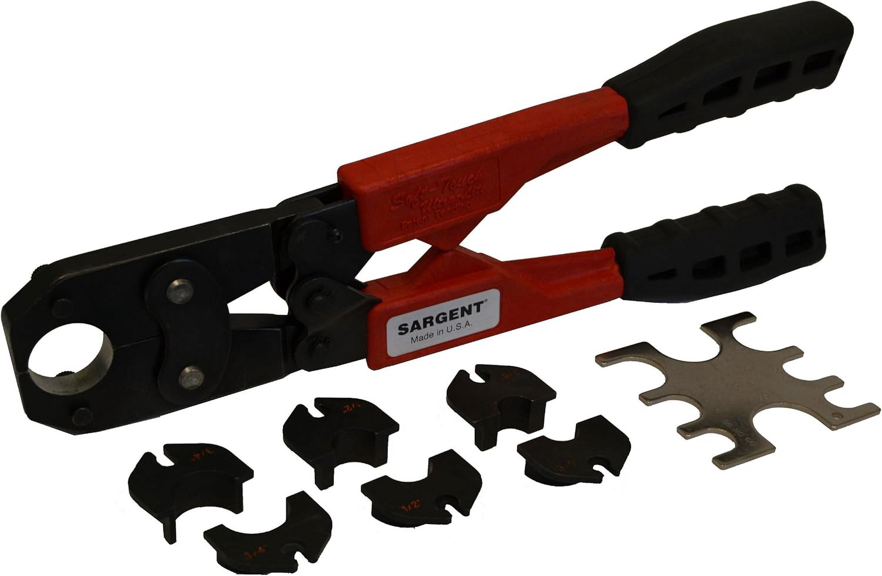 Sargent 9358 SAK 1-Inch Ultra Lite Size-All 4-in-1 Crimp Tool with 3/8 ...