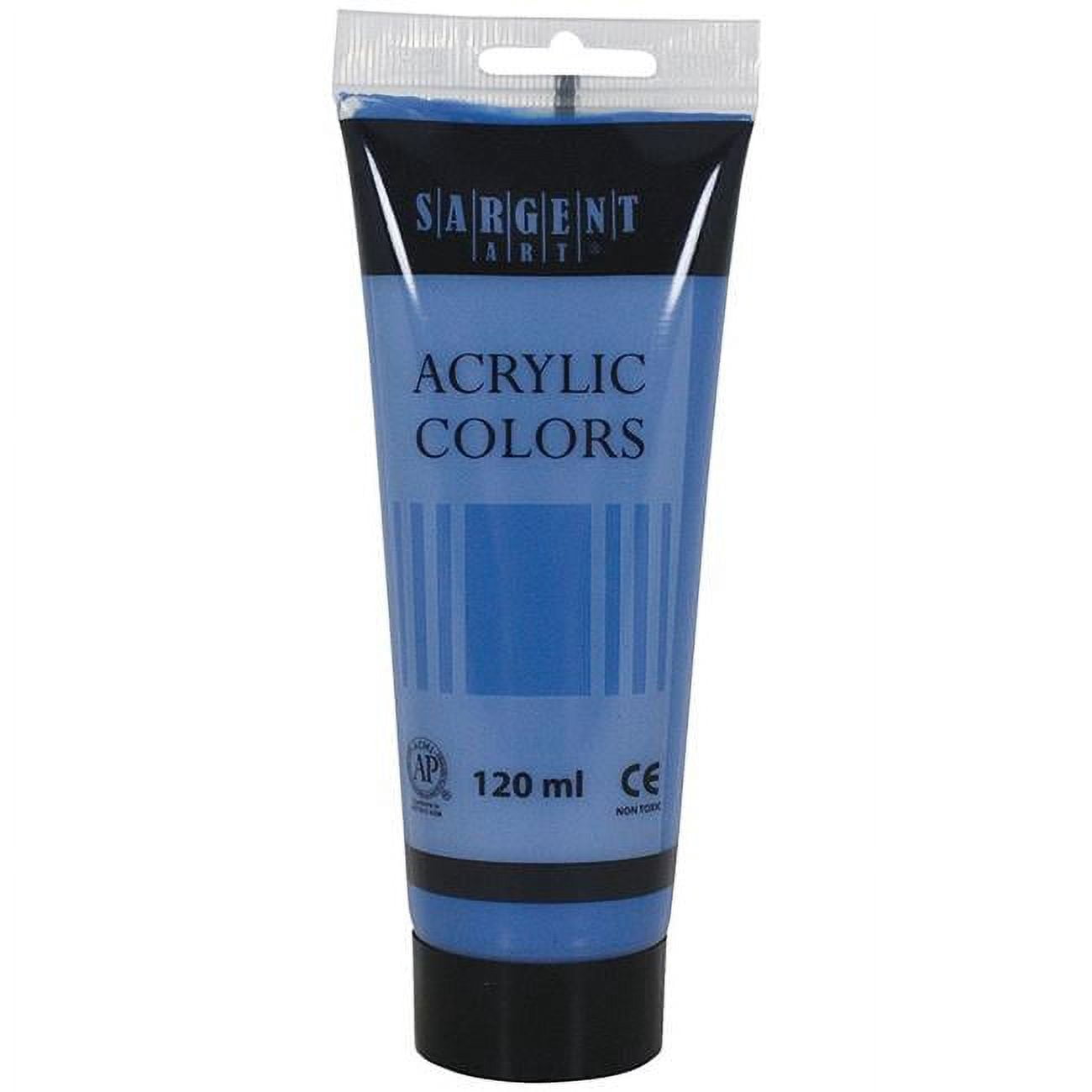 Sargent Art SAR230350 120 ml Acrylic Tube Paint, Primary Cyan - Walmart.com