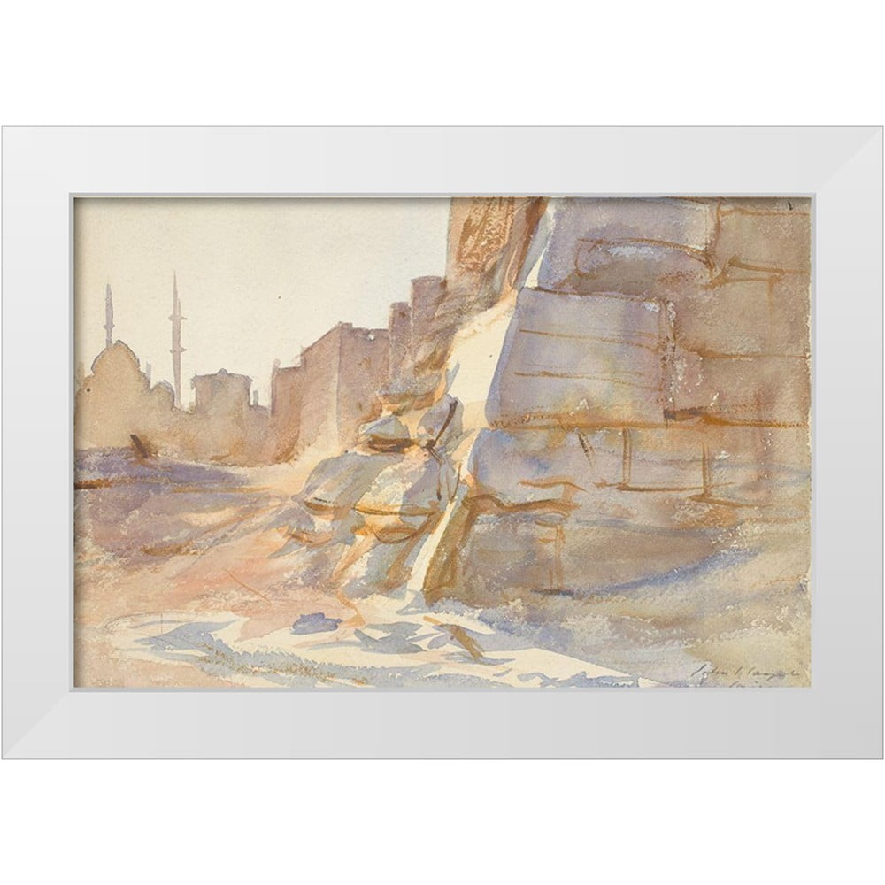 Sargent, John Singer 14x11 White Modern Wood Framed Museum Art Print ...