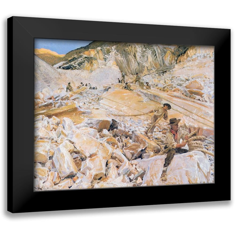 Sargent, John Singer 14x12 Black Modern Framed Museum Art Print Titled ...