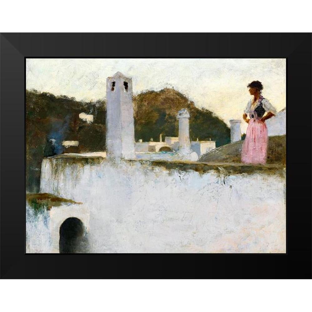 Sargent, John Singer 14x12 Black Modern Framed Museum Art Print Titled ...