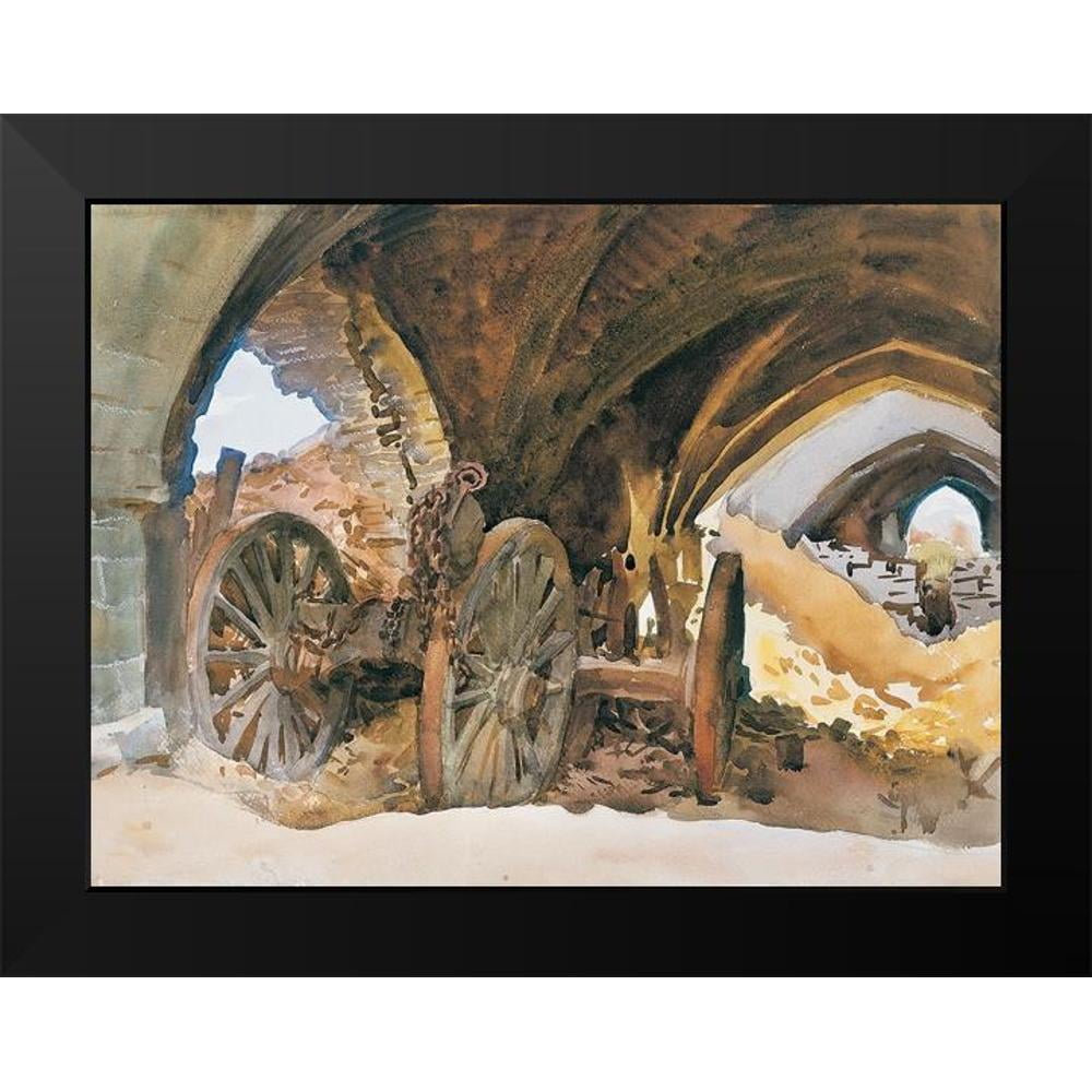 Sargent, John Singer 14x12 Black Modern Framed Museum Art Print Titled ...