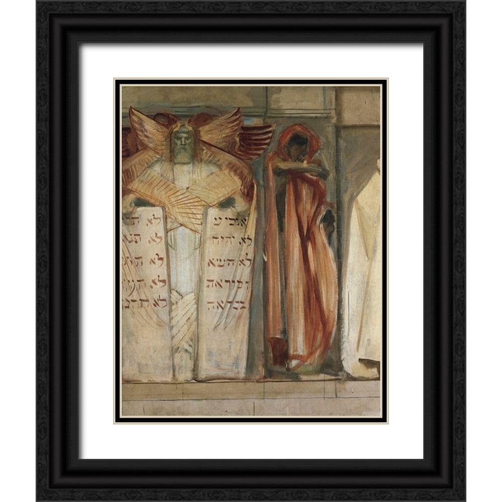 Sargent, John Singer 15x18 Black Ornate Wood Framed with Double Matting ...