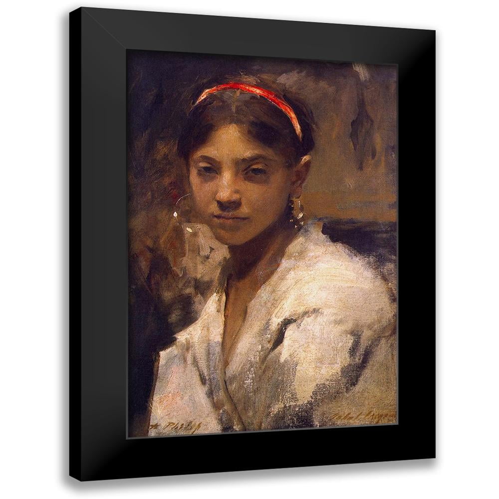 Sargent John Singer 17x24 Black Modern Framed Museum Art Print Titled