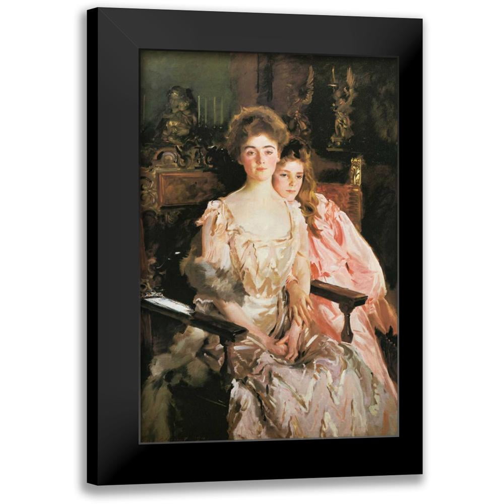 Sargent, John Singer 17x24 Black Modern Framed Museum Art Print Titled ...