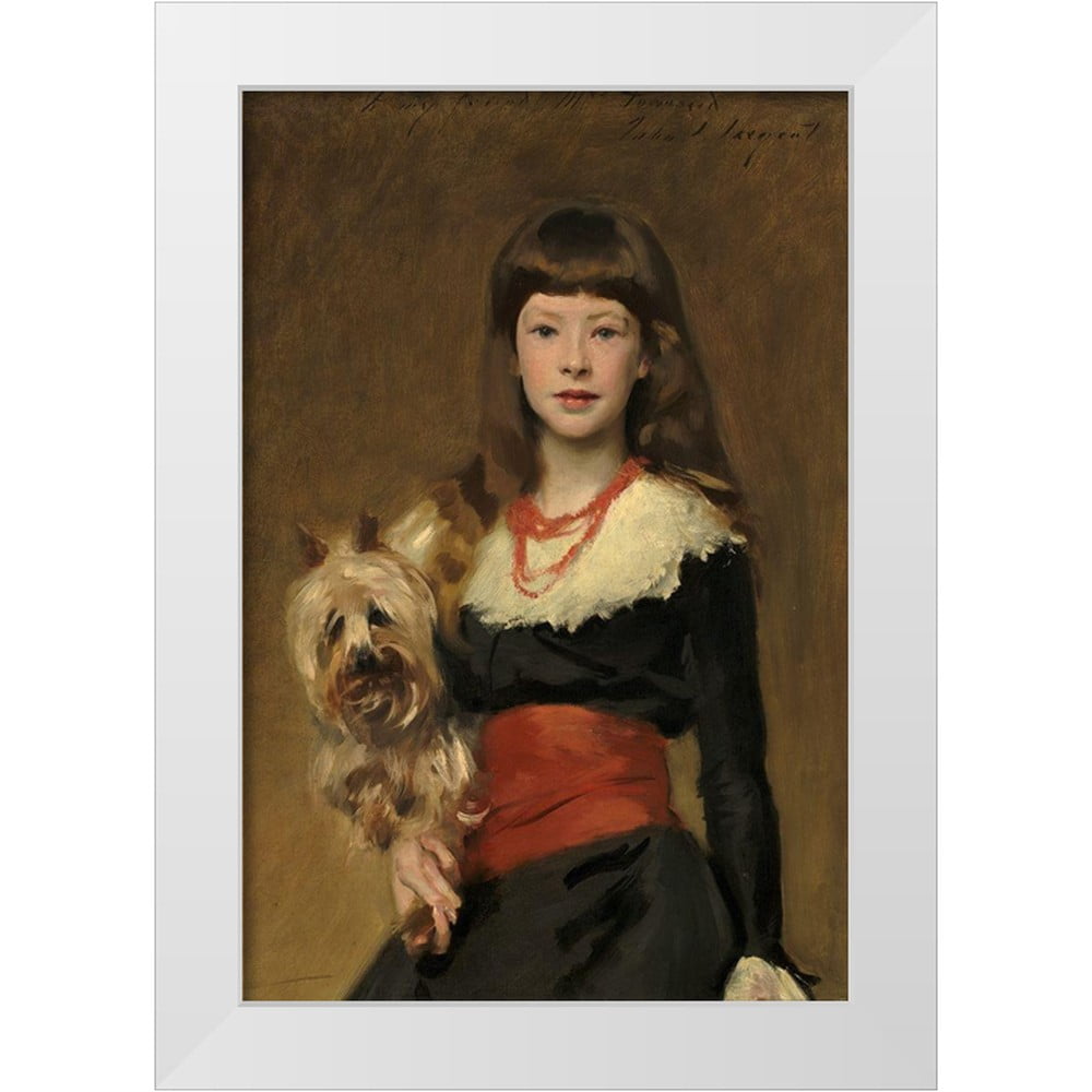 Sargent, John Singer 17x24 White Modern Wood Framed Museum Art Print ...
