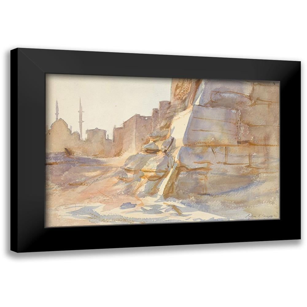 Sargent, John Singer 18x13 Black Modern Framed Museum Art Print Titled - Cairo - Walmart.com