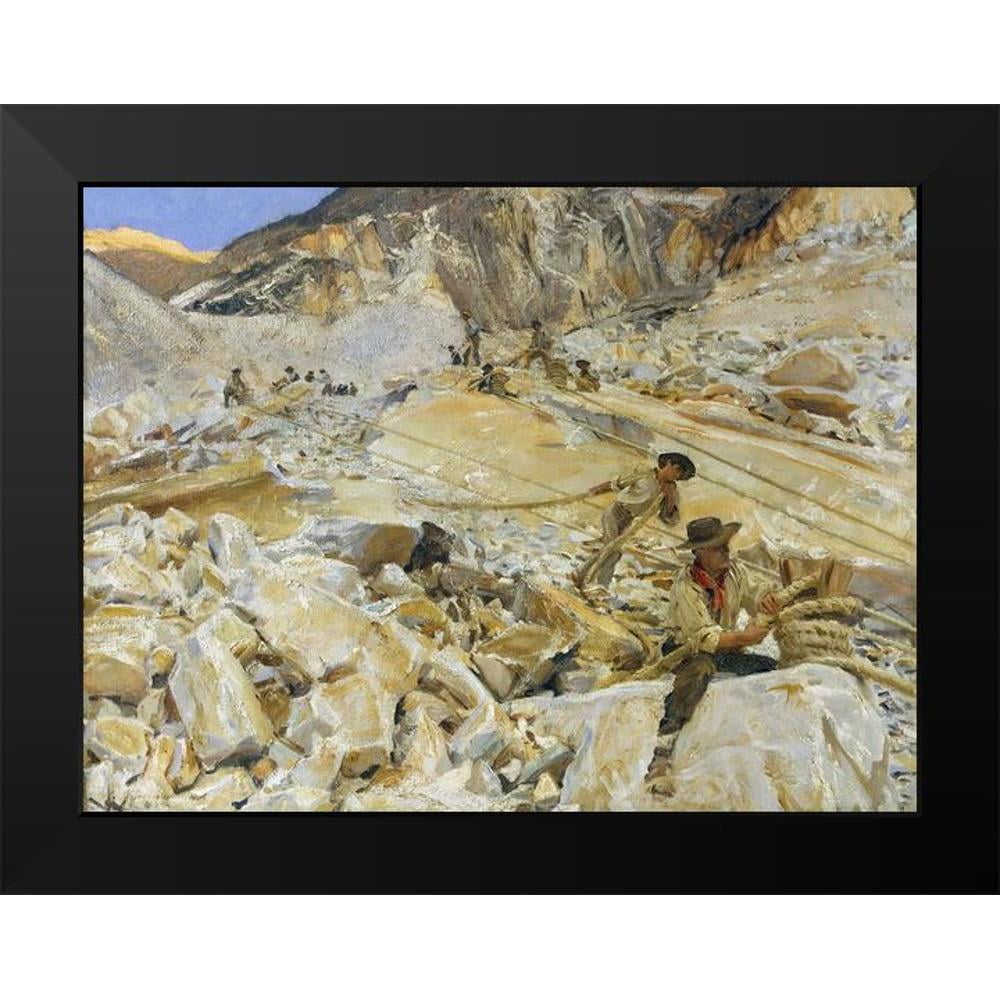 Sargent, John Singer 18x15 Black Modern Framed Museum Art Print Titled ...