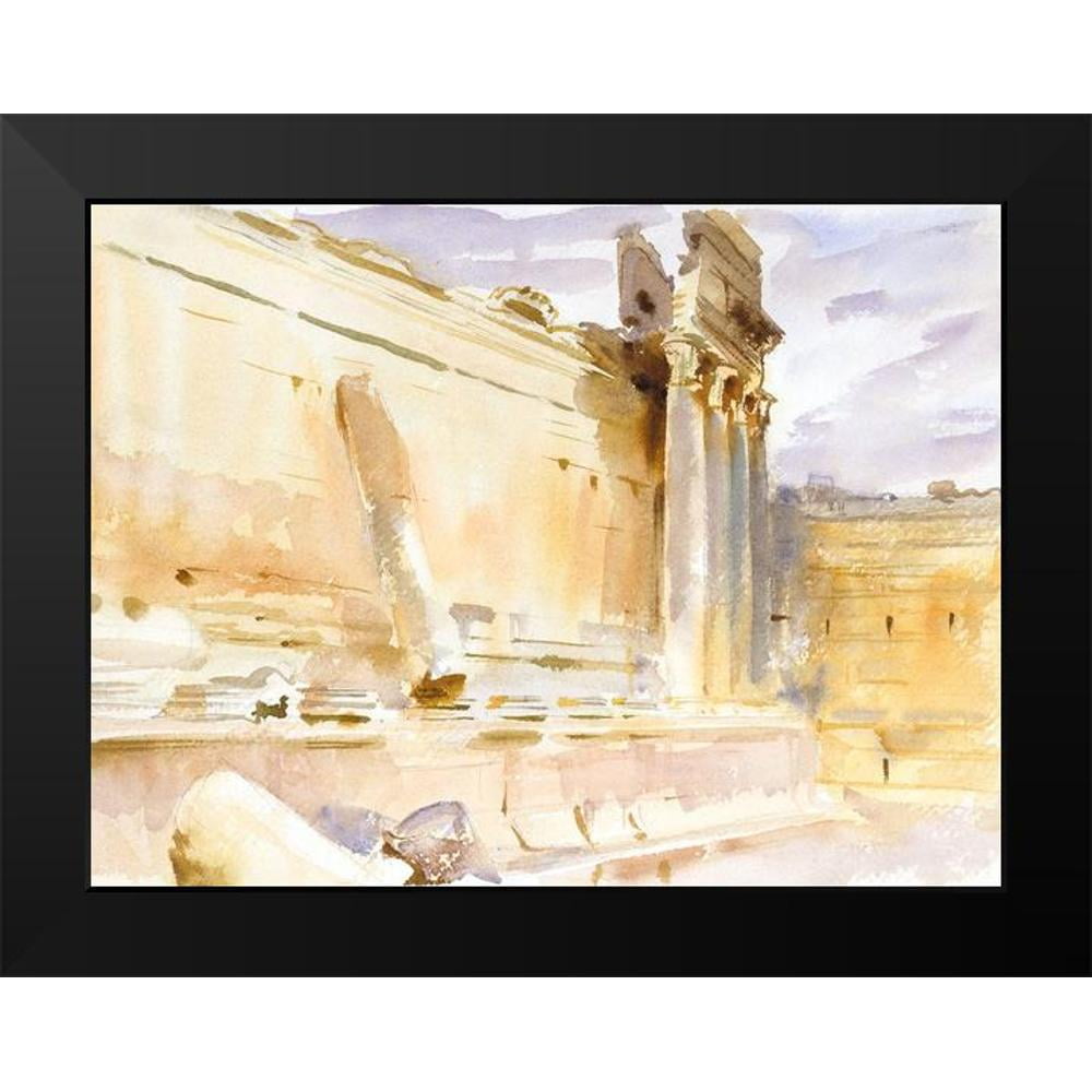Sargent, John Singer 18x15 Black Modern Framed Museum Art Print Titled ...