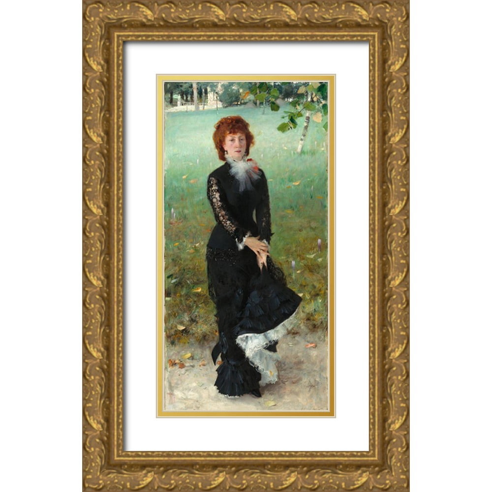 Sargent, John Singer 18x32 Gold Ornate Wood Framed with Double Matting ...