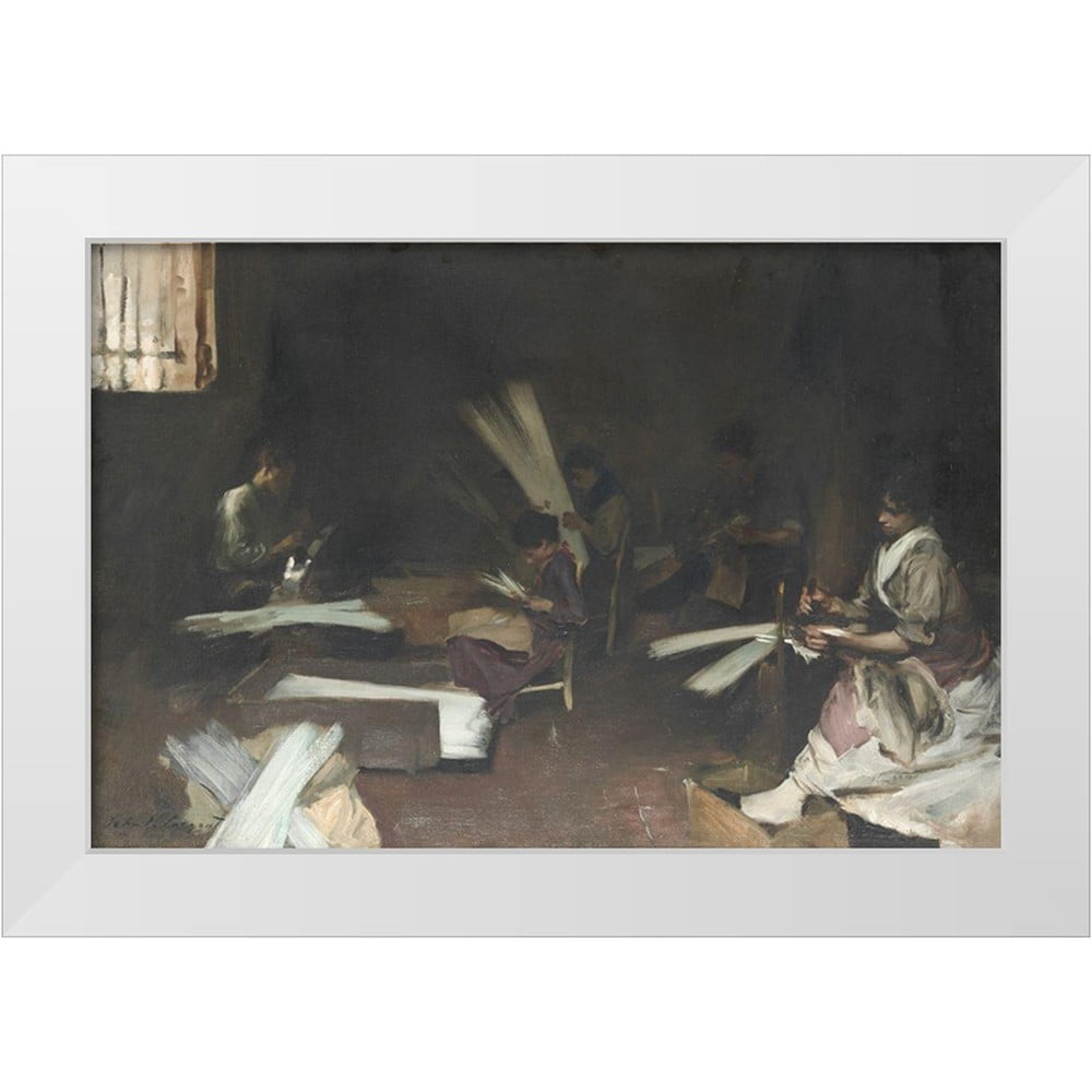 Sargent, John Singer 24x17 White Modern Wood Framed Museum Art Print ...