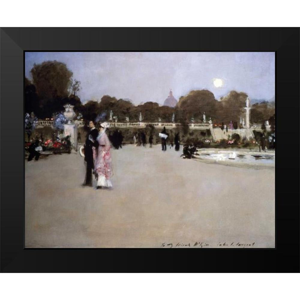 Sargent, John Singer 24x20 Black Modern Framed Museum Art Print Titled ...