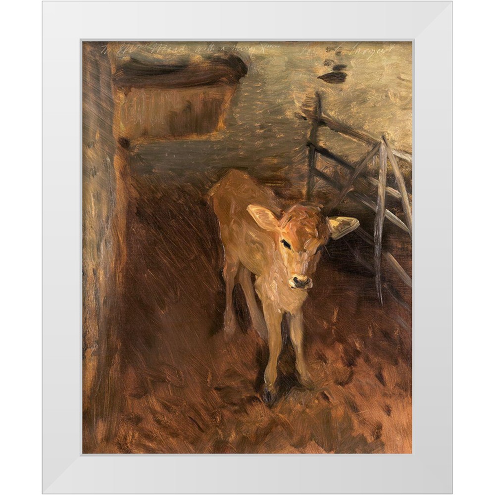 Sargent, John Singer 26x32 White Modern Wood Framed Museum Art Print ...