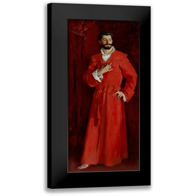Sargent, John Singer 9x14 Black Modern Framed Museum Art Print Titled ...