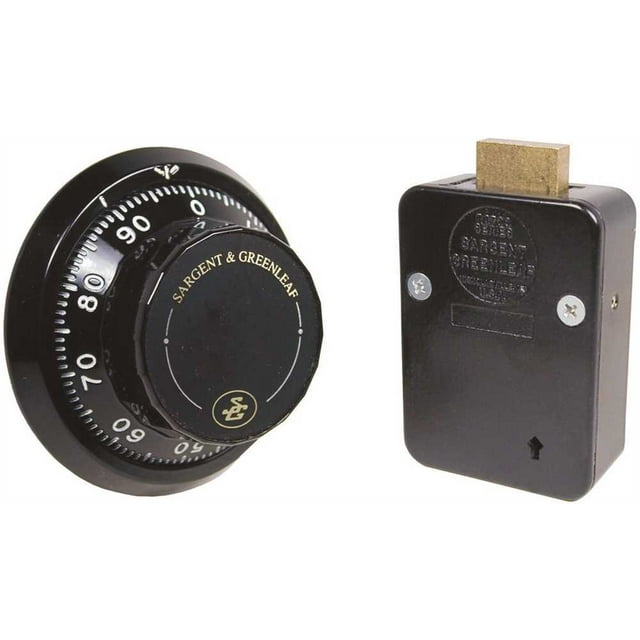 Sargent and Greenleaf Mechanical Safe Lock, Part# 6730-100, Standard ...