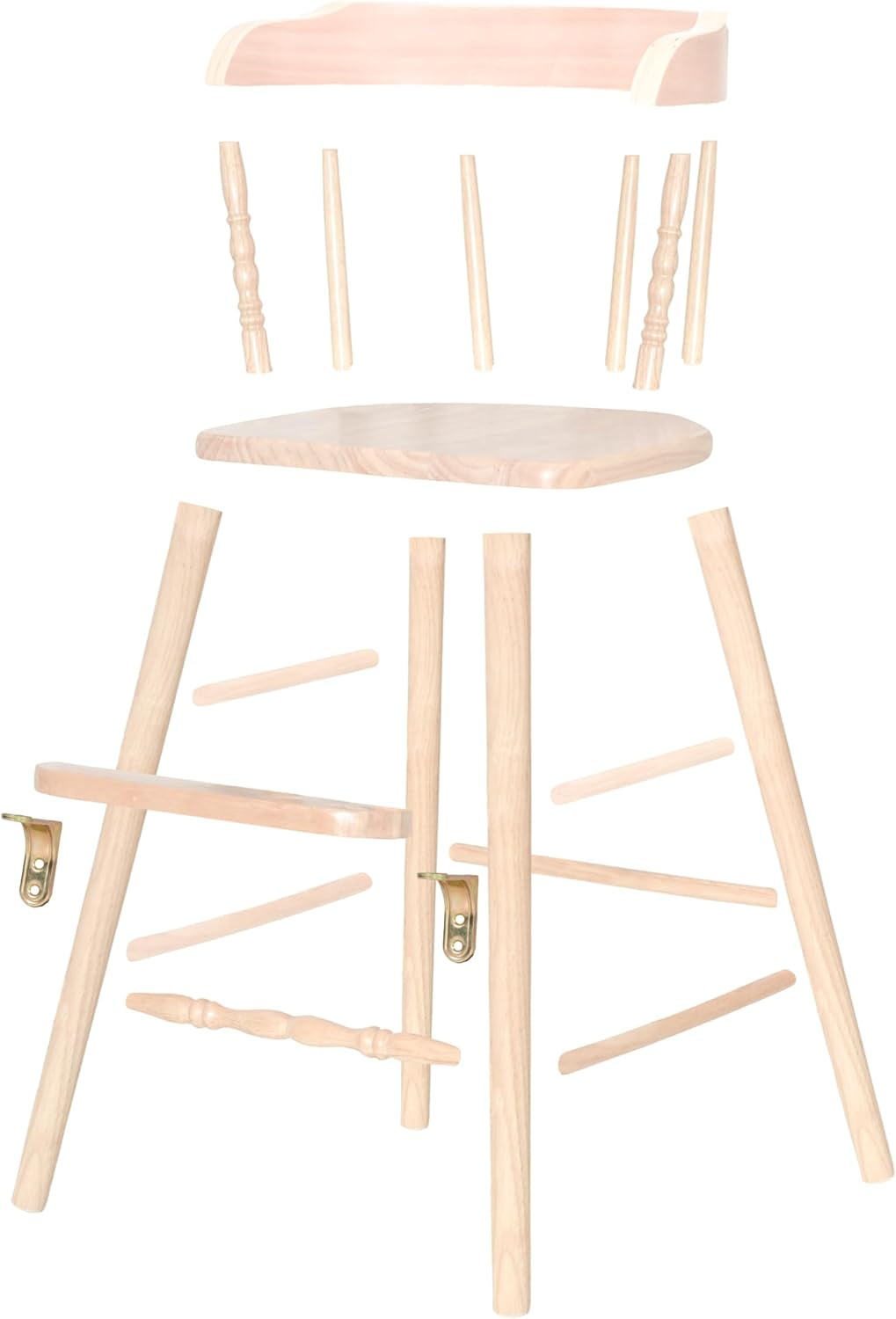 Sargent's Sons Amish Style Wooden Youth Chair, Desk Chair, Youth ...