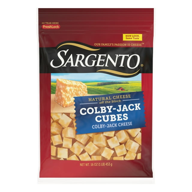 Sargento® Colby-Jack Natural Cheese Cubes, 16 oz. - Walmart.com