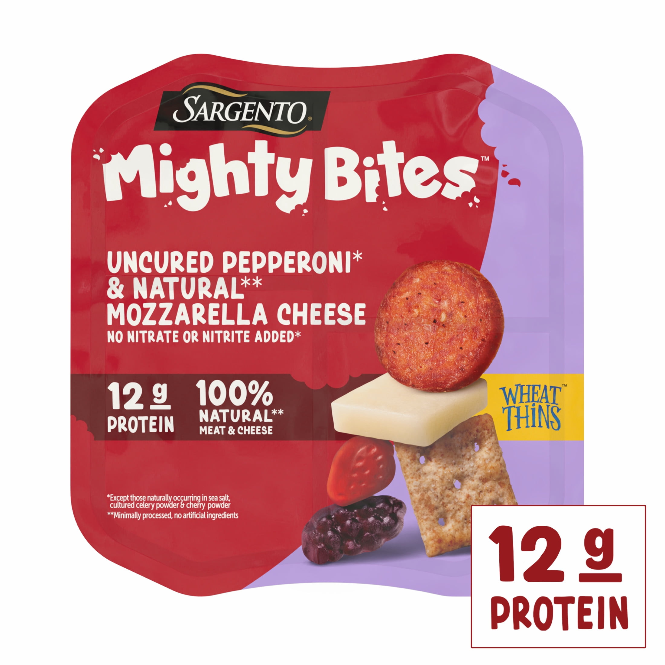 Sargento Mighty Bites™ with Uncured Pepperoni and Mozzarella Cheese ...