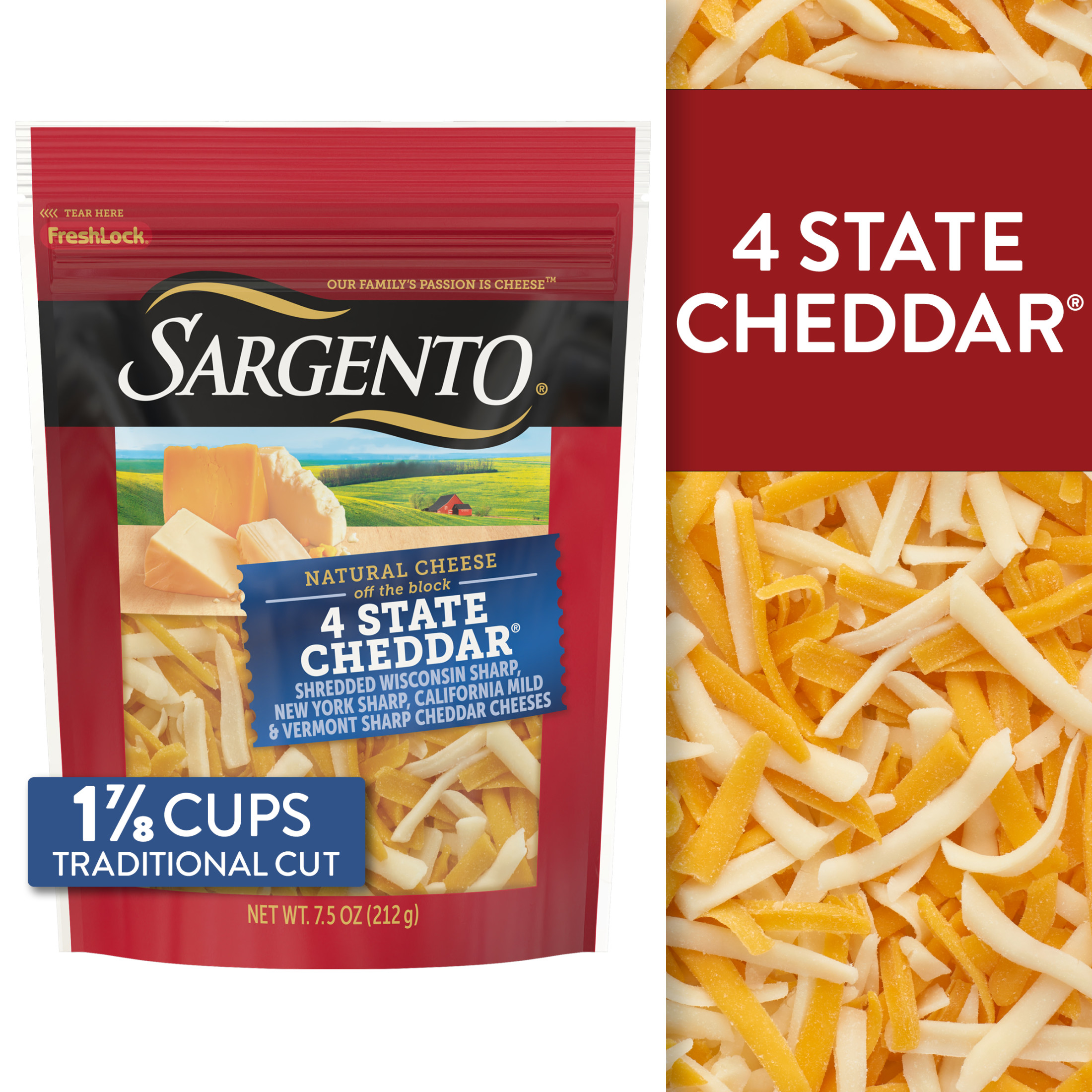 Great Value Shredded Mild Cheddar Cheese, 32 oz - Walmart.com