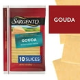 Sargento® Sliced Gouda Natural Cheese, 10 slices - Walmart.com
