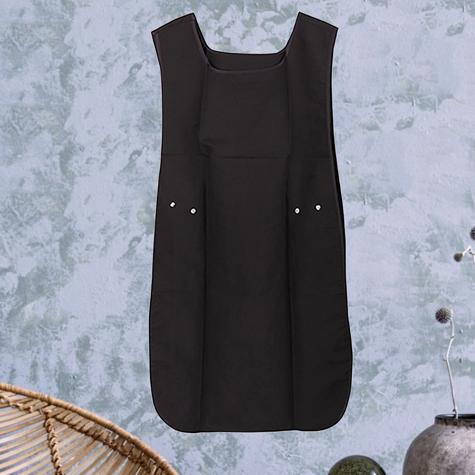 Sarkoyar Front-Back Solid Color Salon Hairdressing Cutting Apron for ...