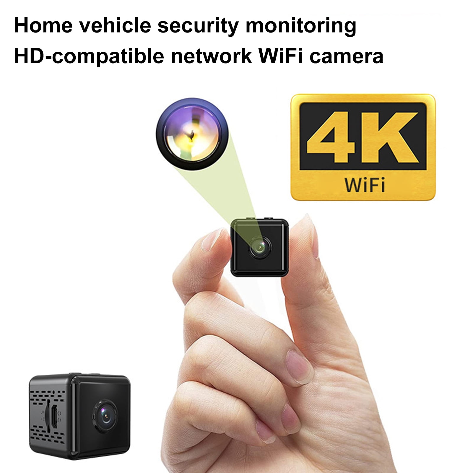 Sarkoyar X6D WiFi Camera Mini Motion Detection Night Vision 4K ...