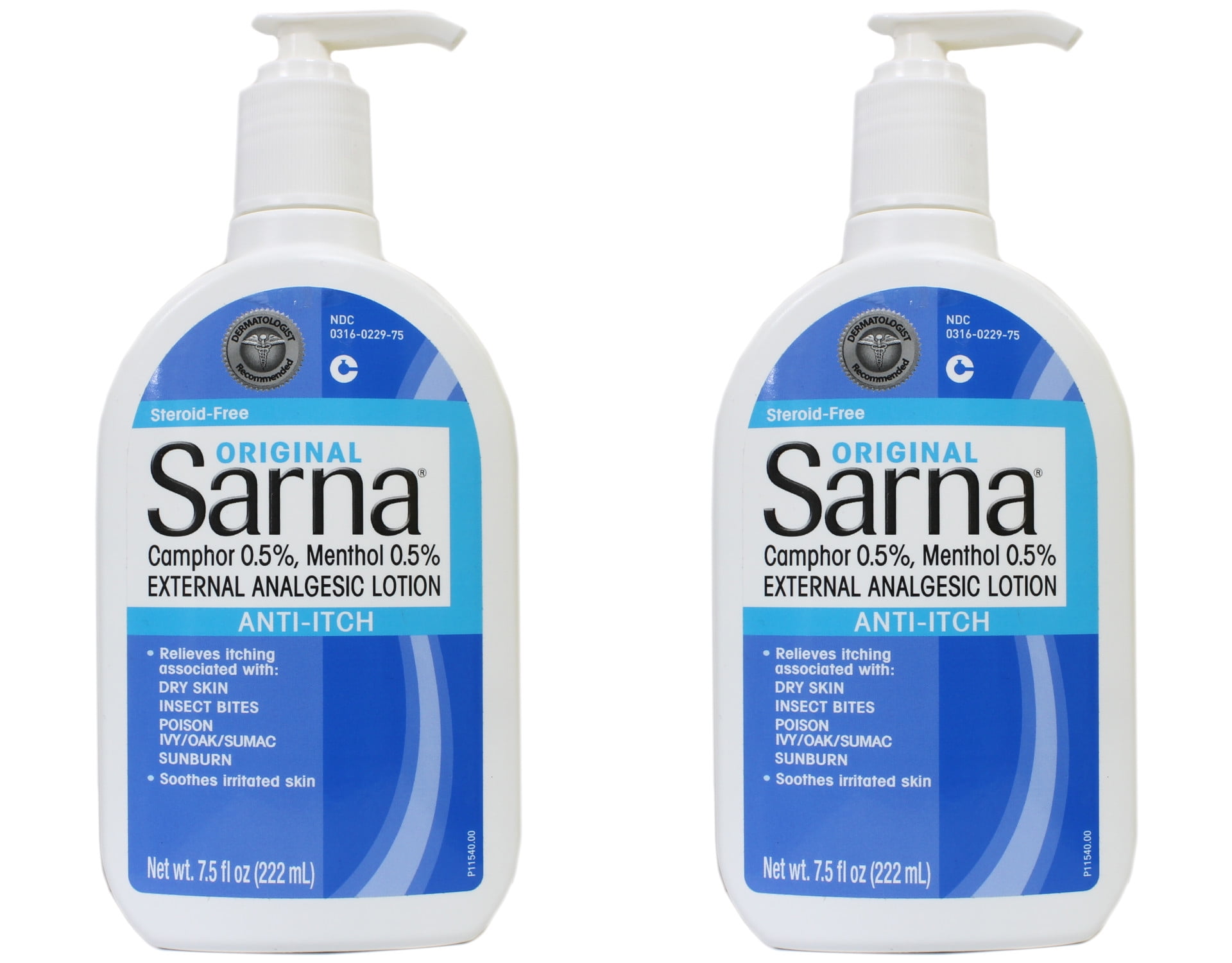 Sarna Anti-Itch Lotion Original 7.50 oz - Walmart.com