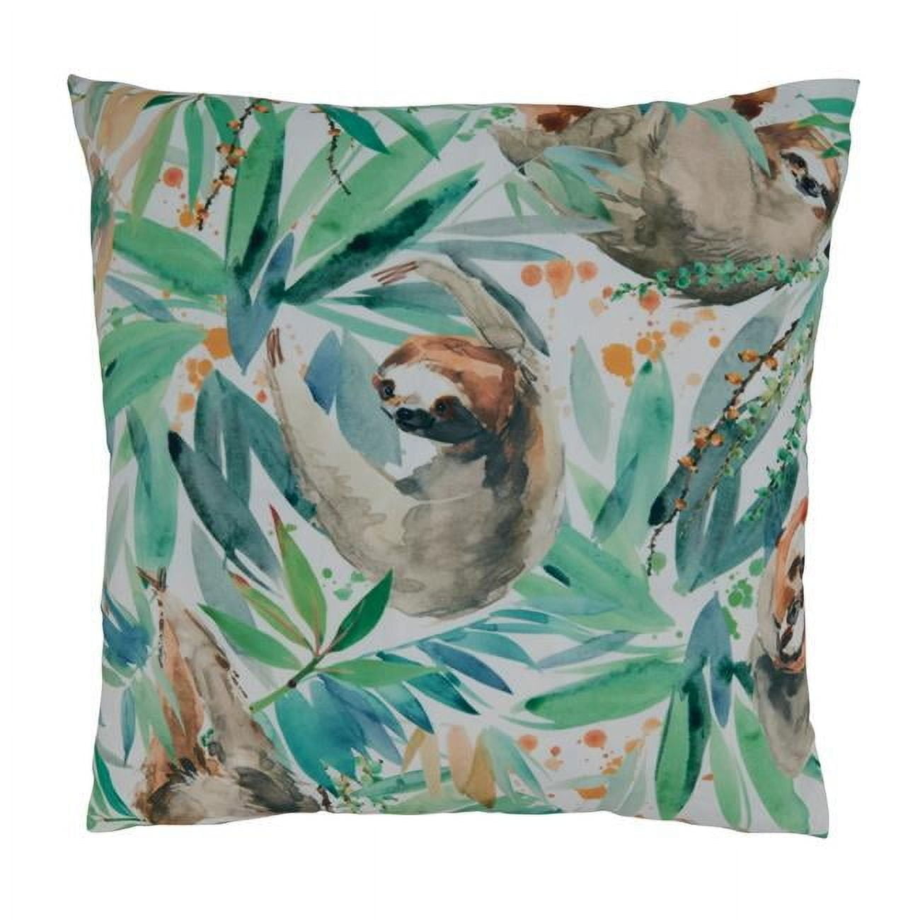 Saro Lifestyle 3026.M18SP 18 in. Hanging Sloths Design Poly-Fillied ...