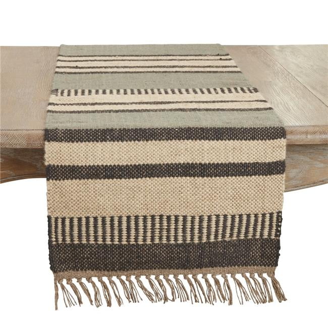 Saro Lifestyle 5178.M1672B 16 x 72 in. Desert Dreamscapes Kilim Table ...