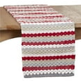 Saro Lifestyle Chunky Chindi Table Runner - Walmart.com