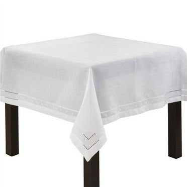 Saro Lifestyle Embroidered Border Design Tablecloth - Walmart.com