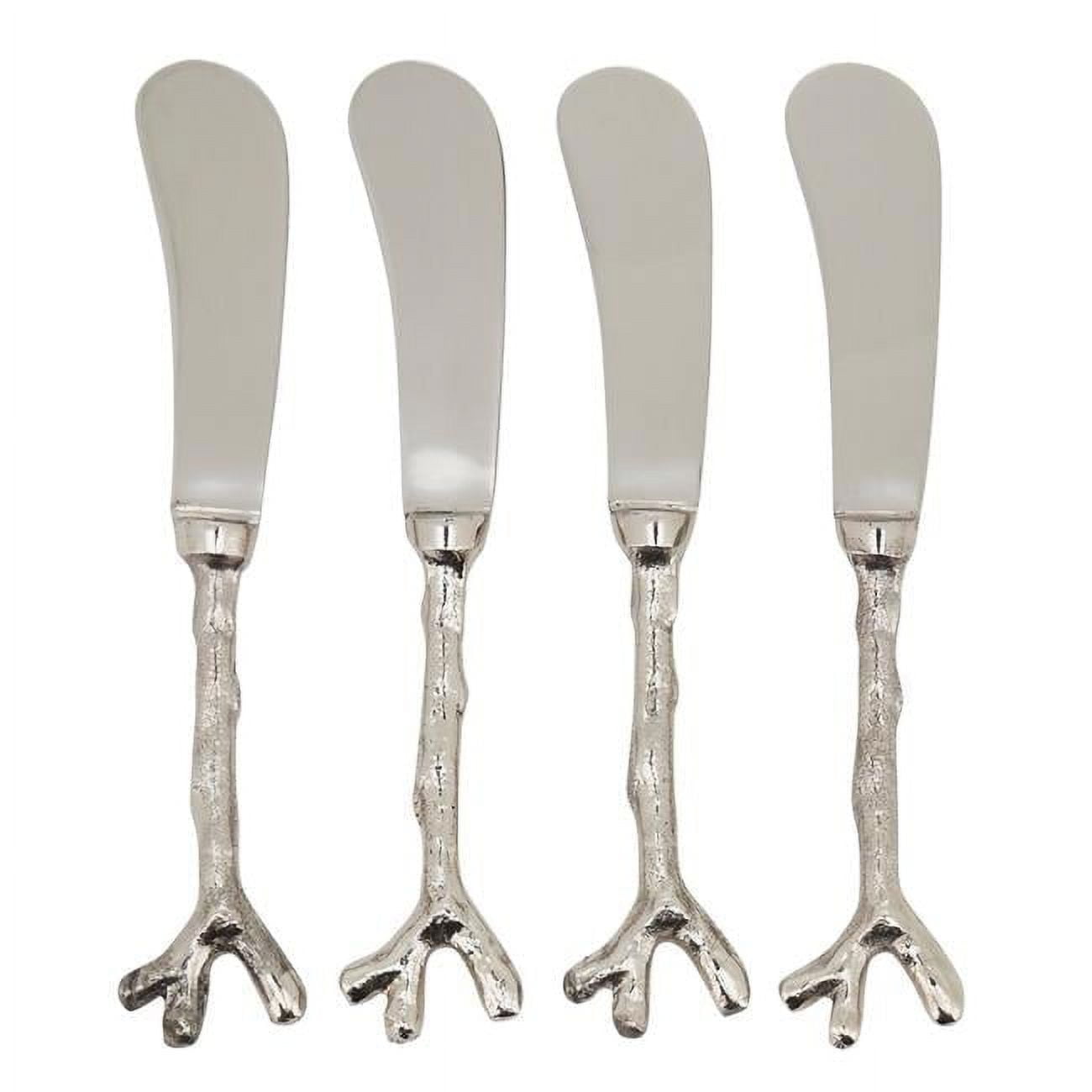 Saro Lifestyle Cocktail Knives Set With Twig Design (Set of 4 ...