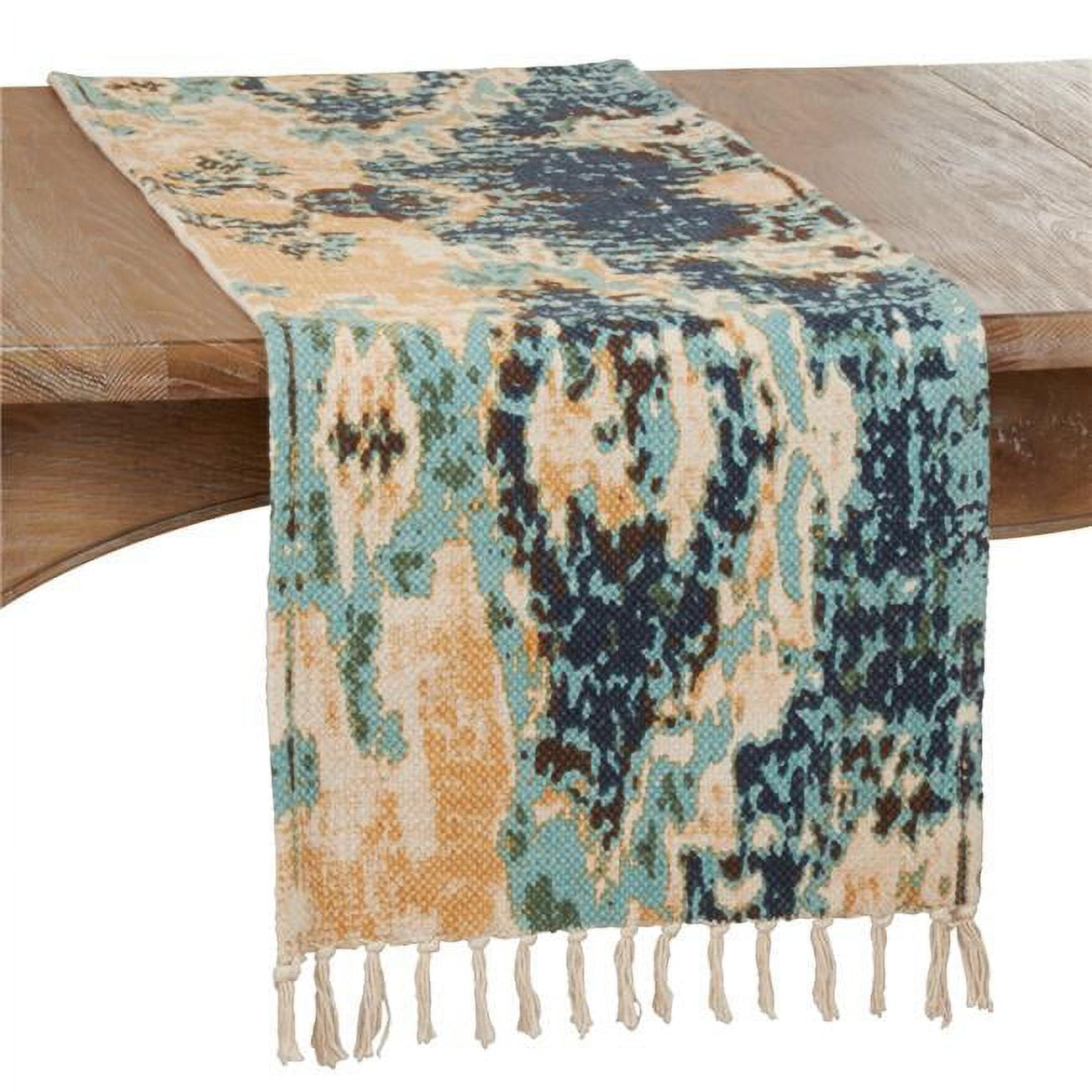 Saro Lifestyle Distressed Cotton Rug Table Runner - Walmart.com