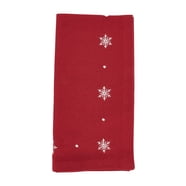 Saro Lifestyle Embroidered Fuchsia Hemstitched Table Napkin (Set of 6 ...