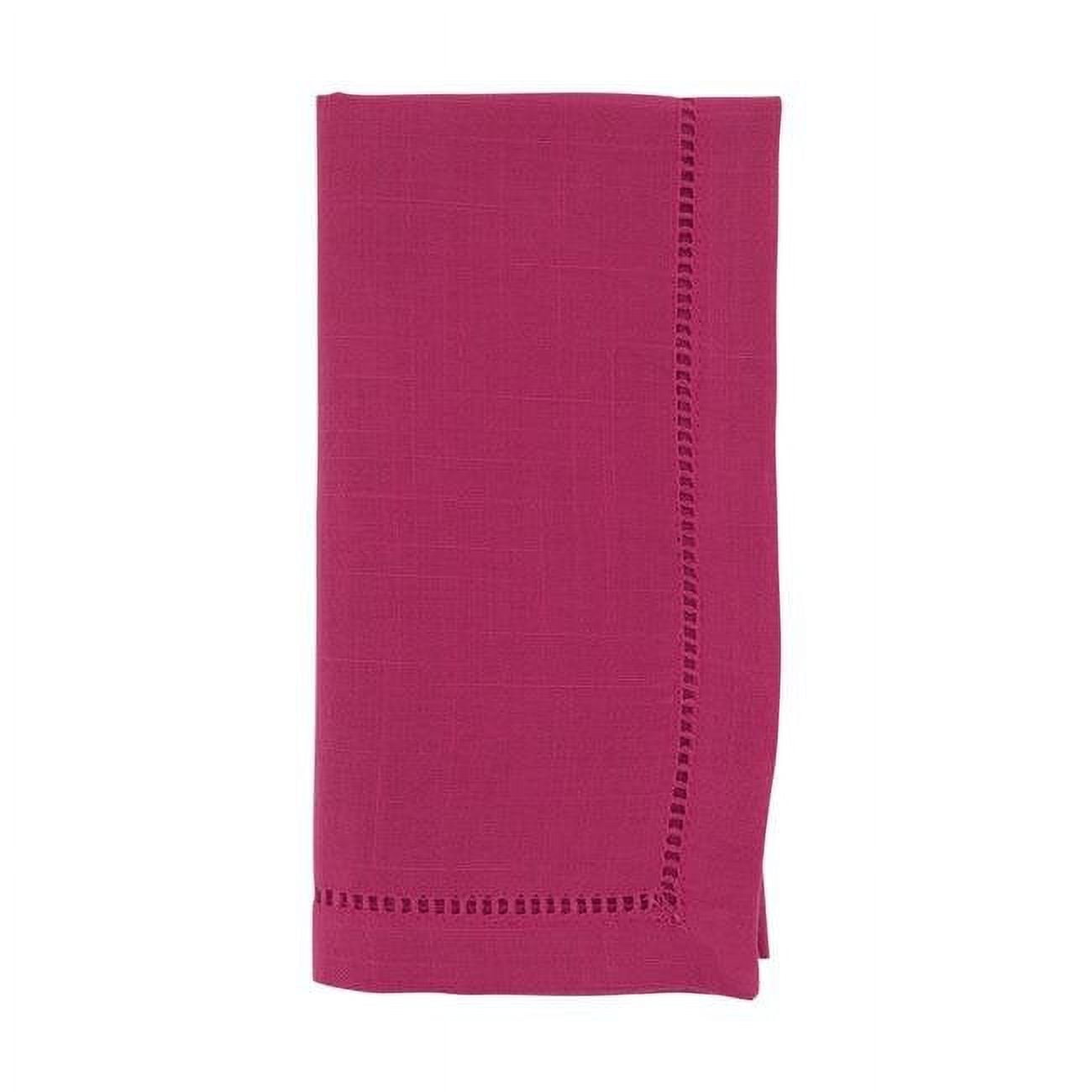 Saro Lifestyle Hemstitched Border Table Napkin (Set of 12) - Walmart.com