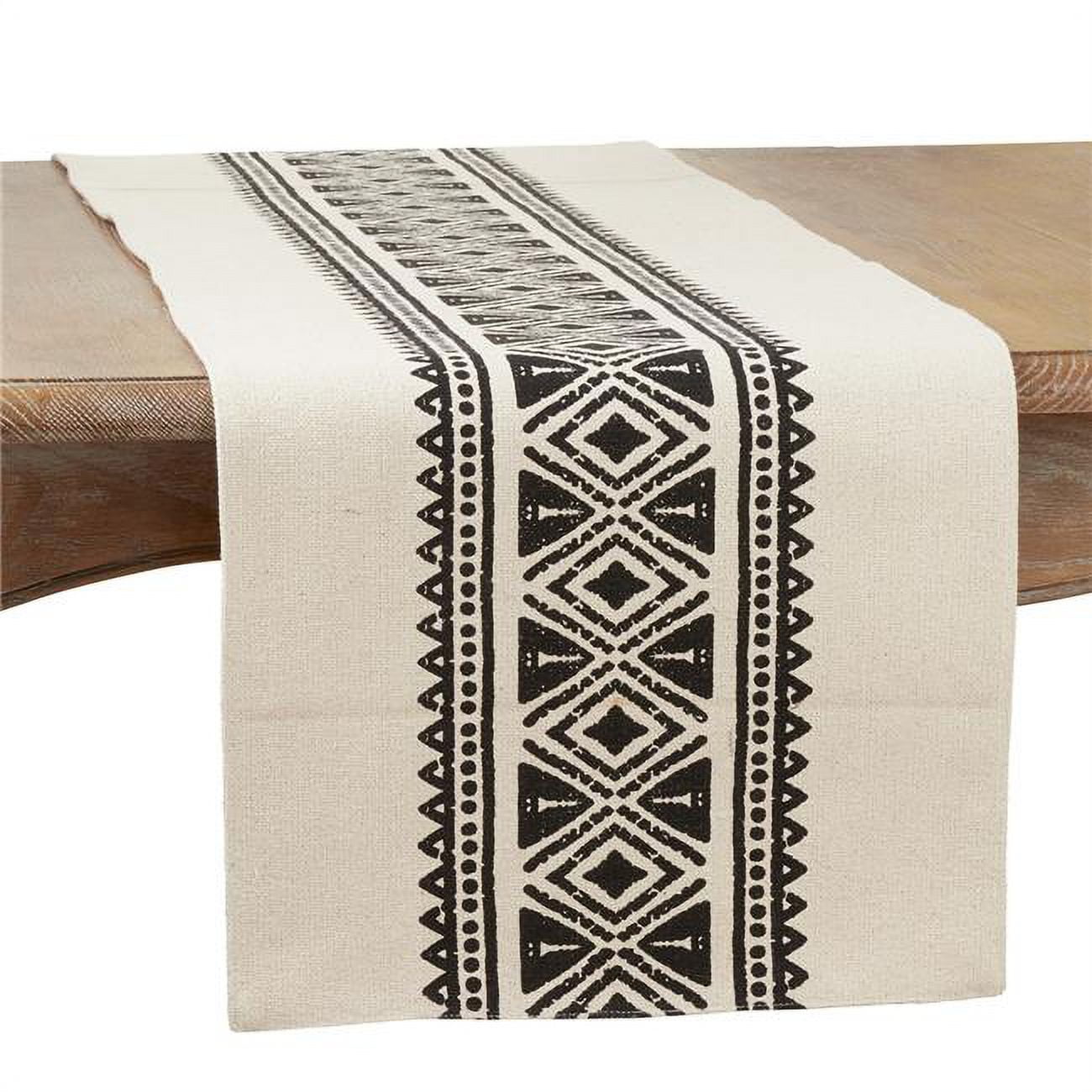 Saro Lifestyle Mudcloth Table Runner - Walmart.com