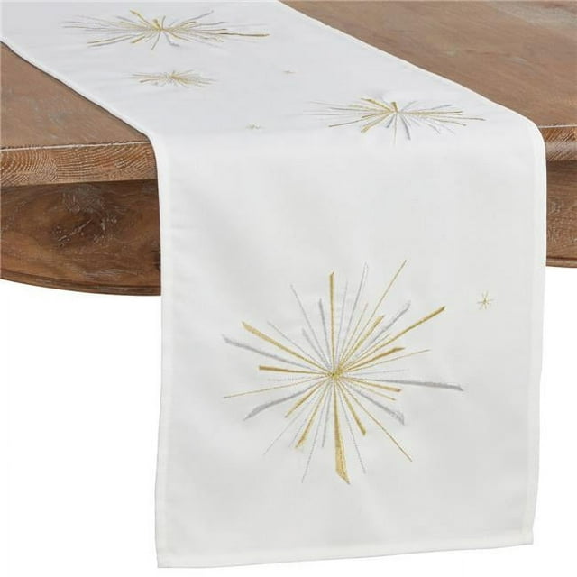 Saro Lifestyle Starburst Long Table Runner - Walmart.com