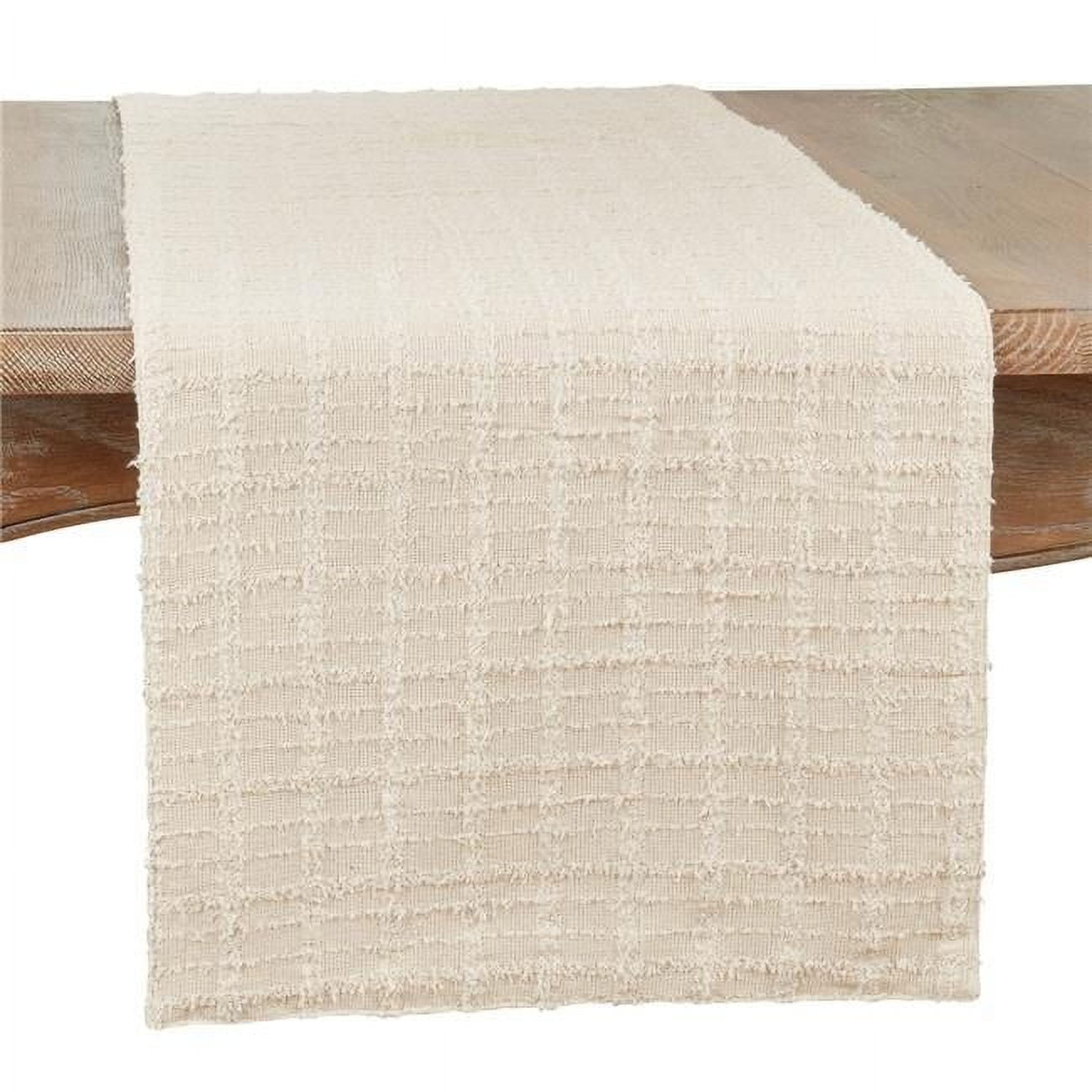 Saro Lifestyle Textured Dinner Table Runner - Walmart.com