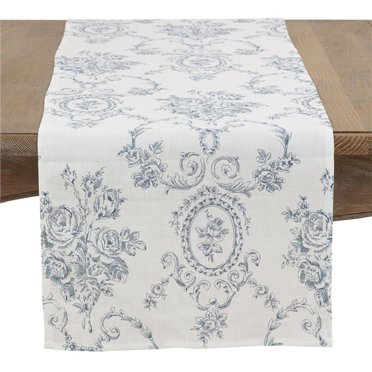 Saro Lifestyle Kantha Stitch Table Runner - Walmart.com