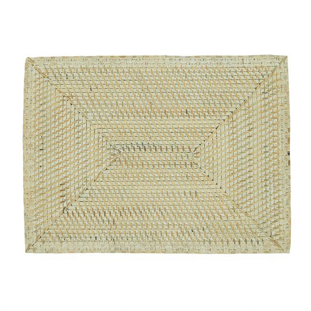 Saro Lifestyle Woven Rattan Placemat (Set of 4) - Walmart.com